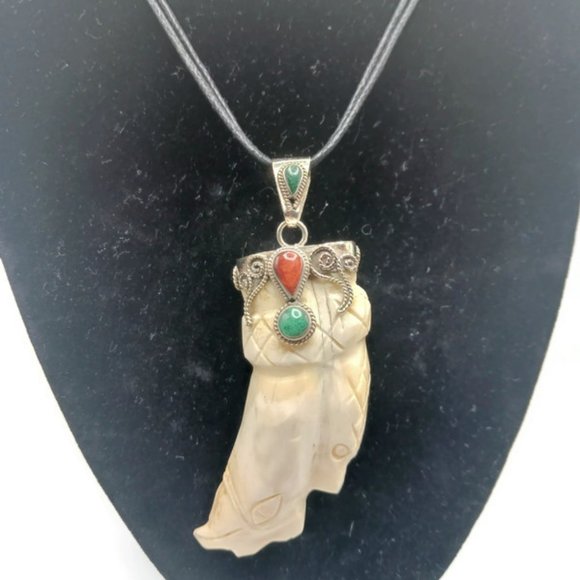 Jewelry | Unisex Necklace With Marine Dandelion And Alpaca Peruvian ...